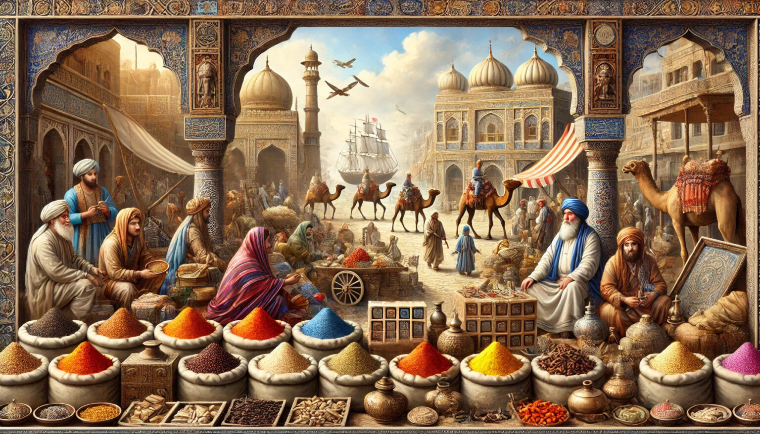 Cultural Exchange Along the Ancient Spice Routes: A Journey Through ...